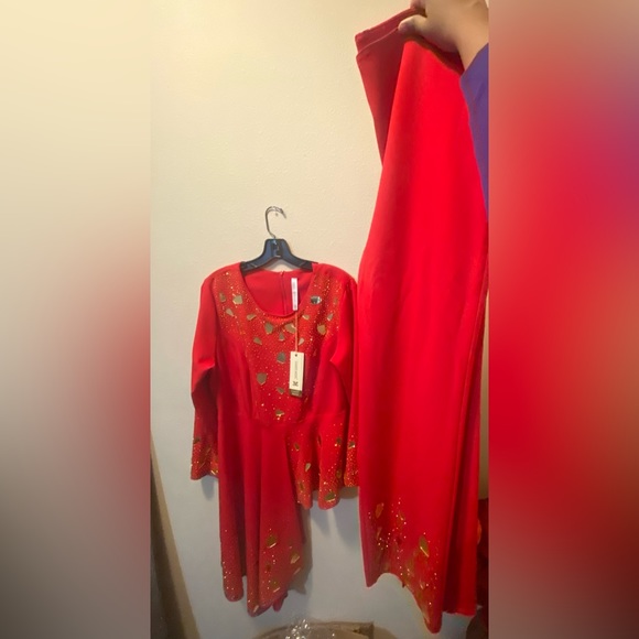 A Classy Chic Boutique | Other | Classy Red Top And Bottom | Poshmark